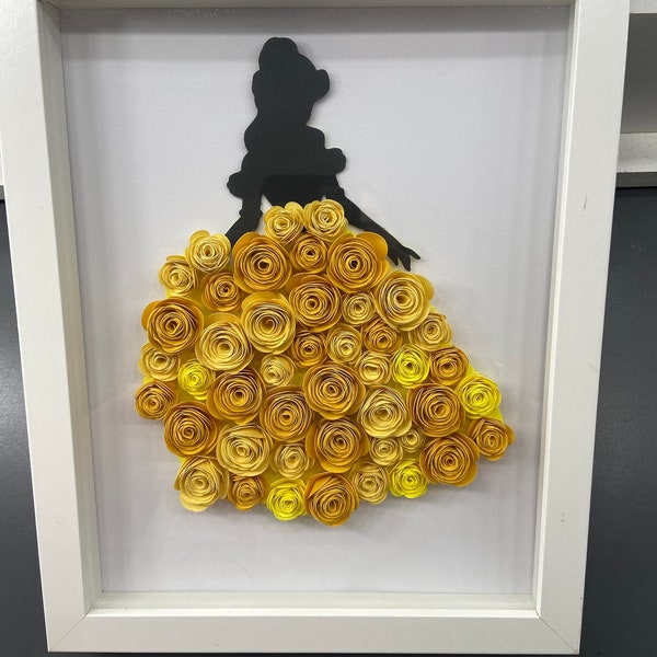 Belle Shadow Box - Etsy