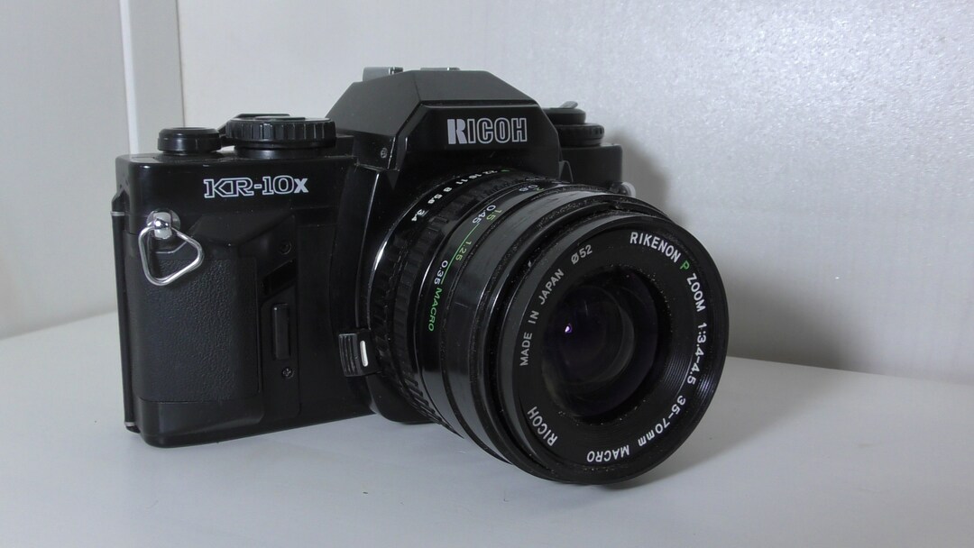 Ricoh Kr-10x Reflex Camera Rikenon Zoom Lens 35-70 Mm Macro - Etsy