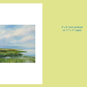 Downloadable Art Print, marsh View - Etsy