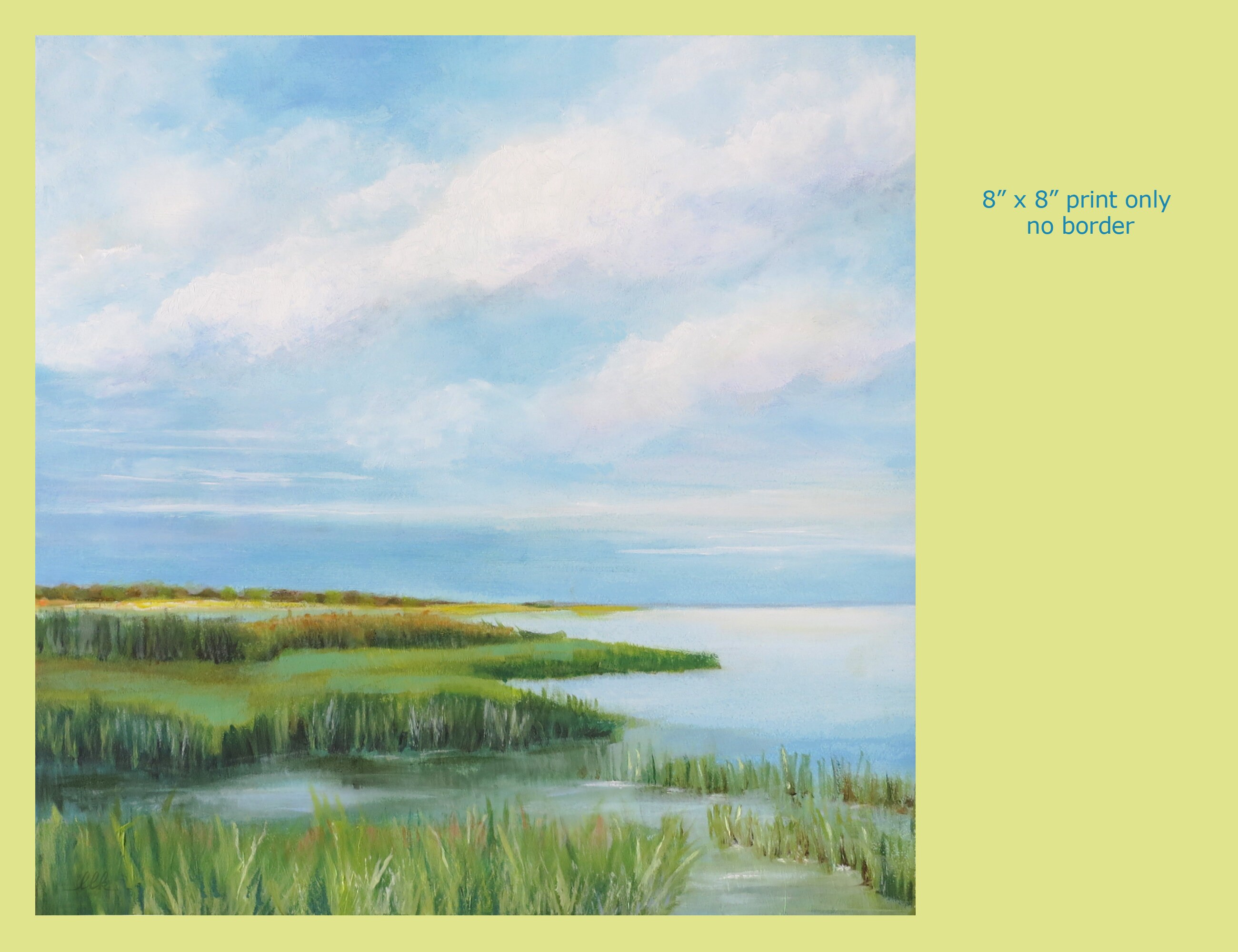 Downloadable Art Print, marsh View - Etsy