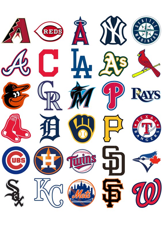 Pro Baseball Team Logos