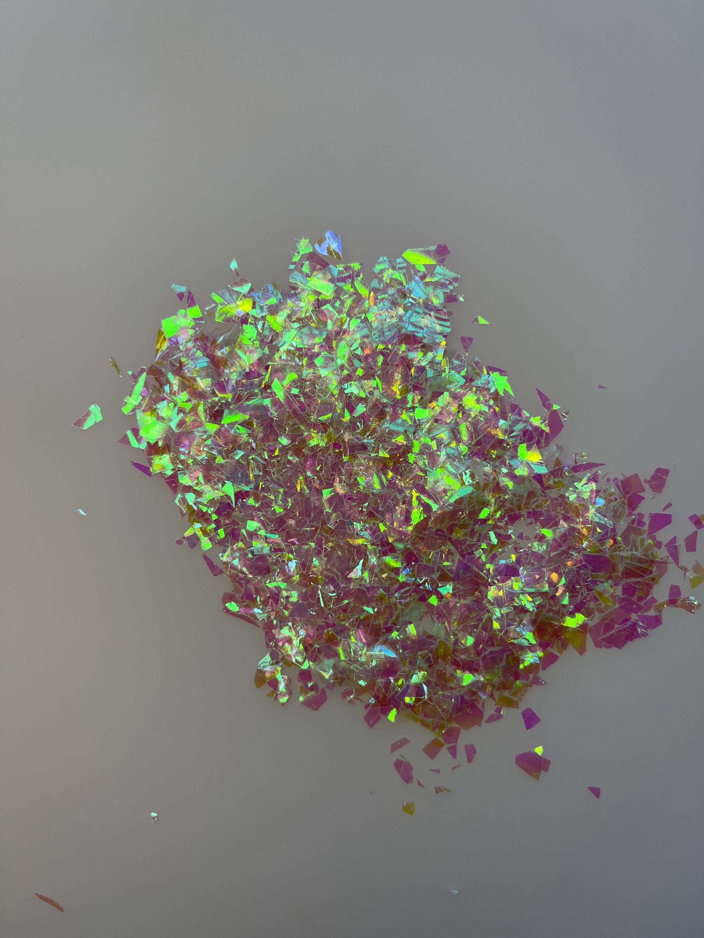 Iridescent Mylar Flakes 10 Grams - Etsy