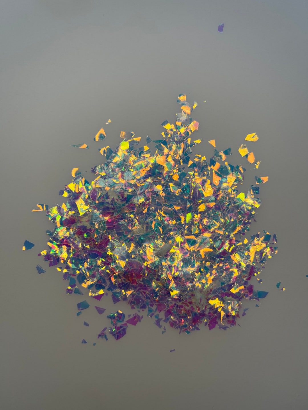 Iridescent Mylar Flakes (10 Grams) - Etsy