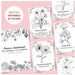 Language of Flowers and Plants 30 Printable Coloring Pages, Plants and ...