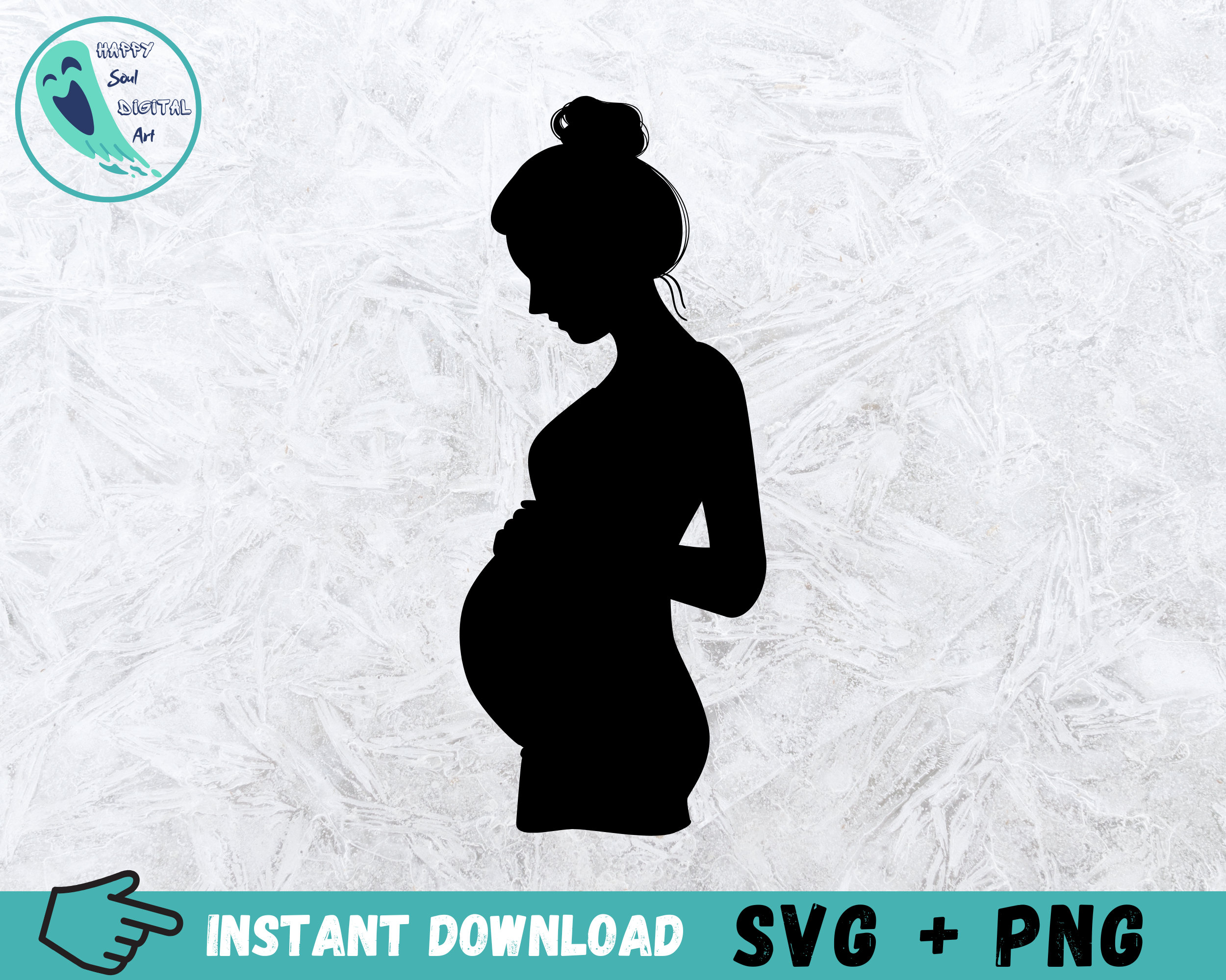 Pregnant Woman SVG Pregnancy Svg Silhouette Pregnant Woman - Etsy Canada
