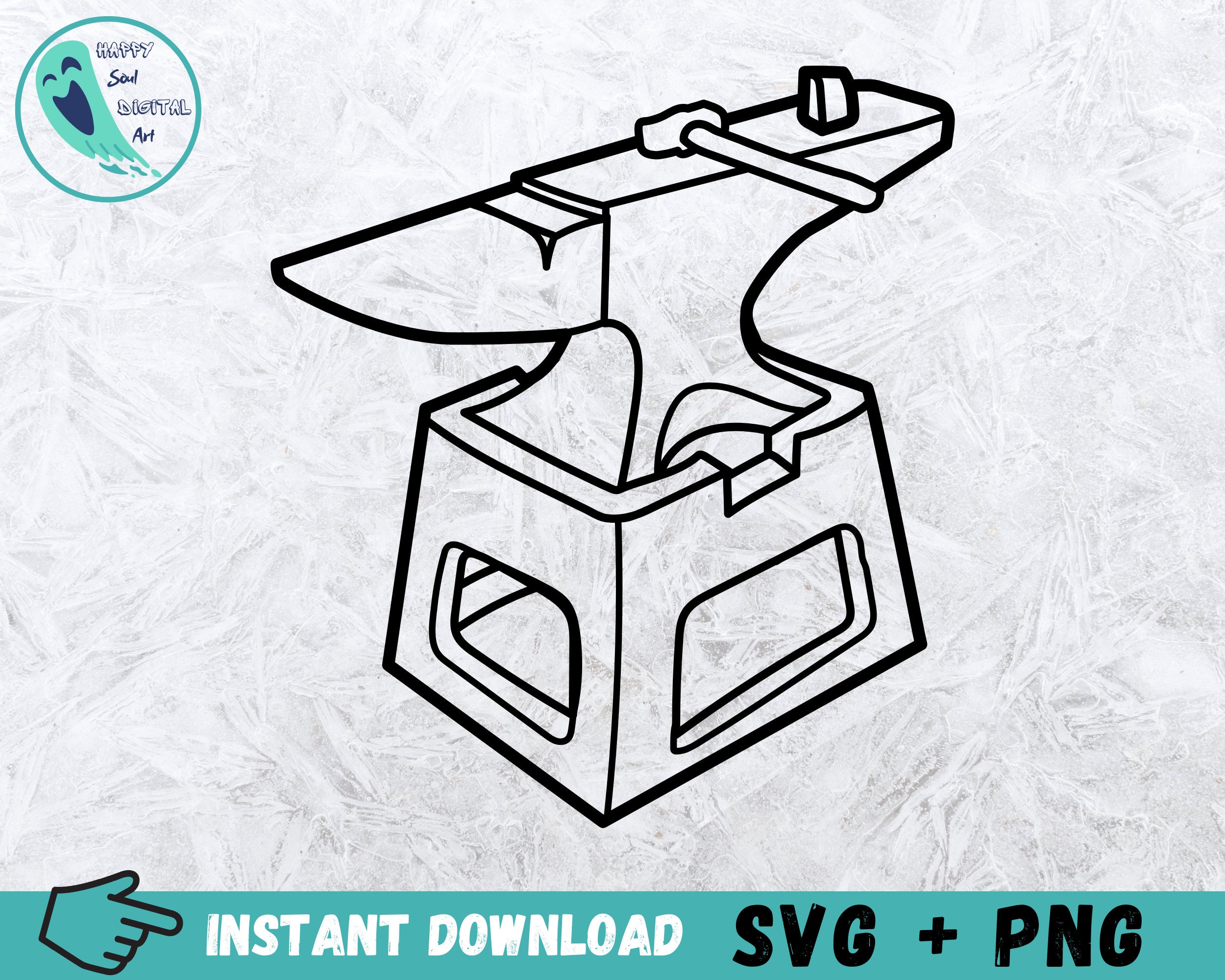 Blacksmith SVG Anvil Svg Blacksmith Cricut Hammer SVG - Etsy