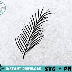Palm Leaf SVG, Palm Leaves Svg, Hand Drawn Leaves Svg, Palm Leaf Cricut ...