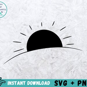 Sunrise SVG Sun Svg for Cricut Sunrise Clipart Sunrise Cut | Etsy Canada
