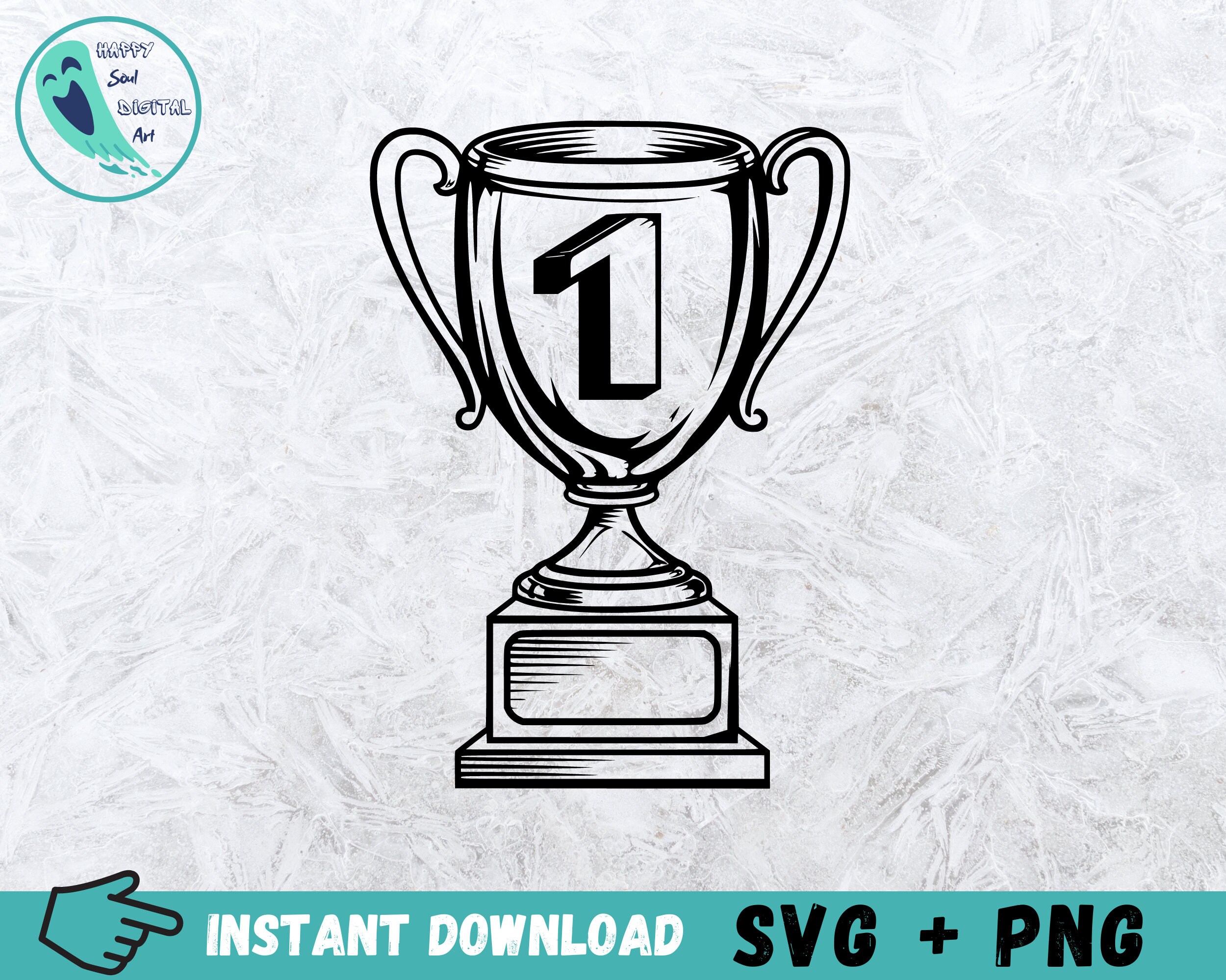Trophy SVG Bundle: Hand-drawn Award Designs (digital Download) - Etsy