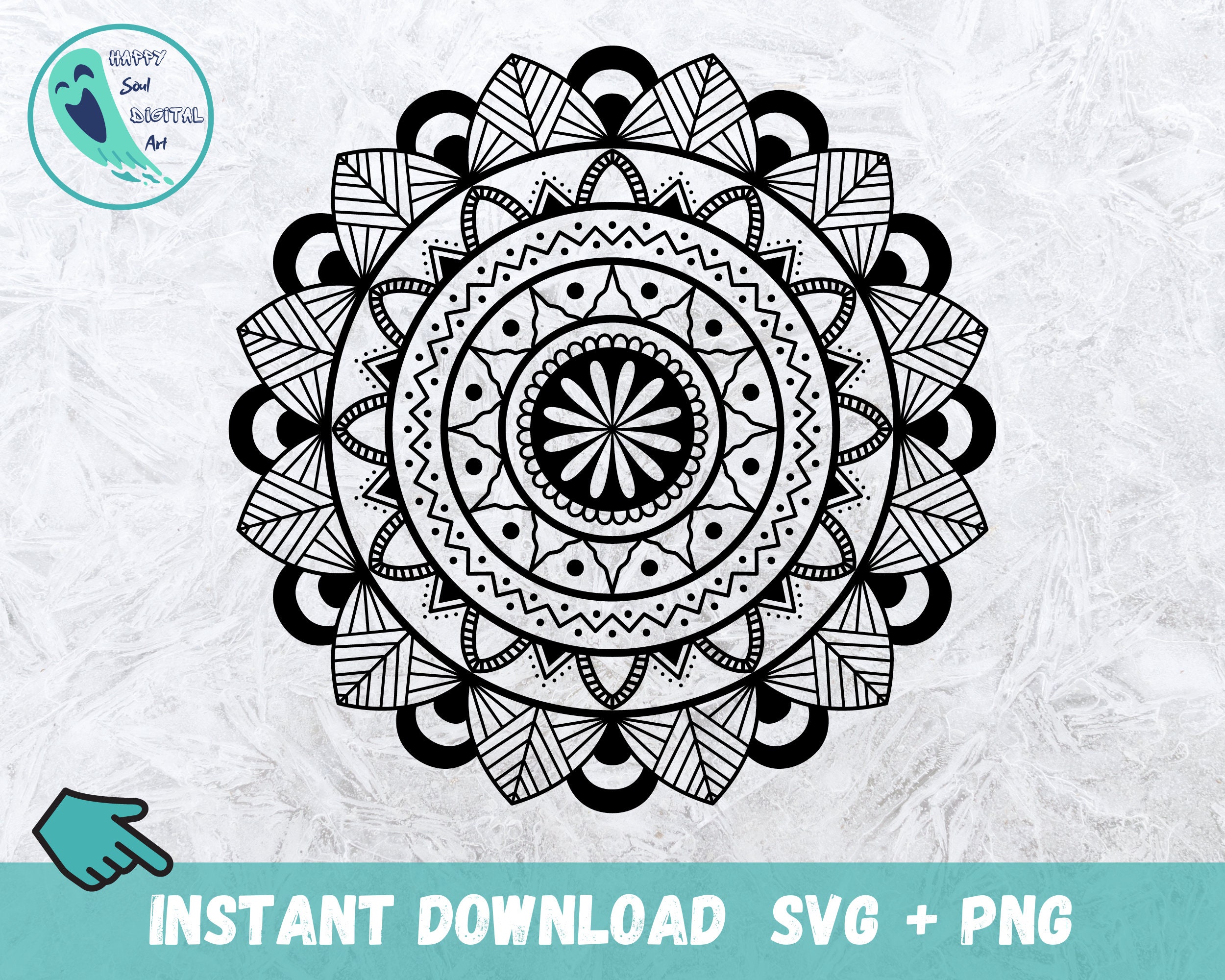 Mandala Svg Mandala Flower Svg Mandalas Bundle SVG Laser - Etsy