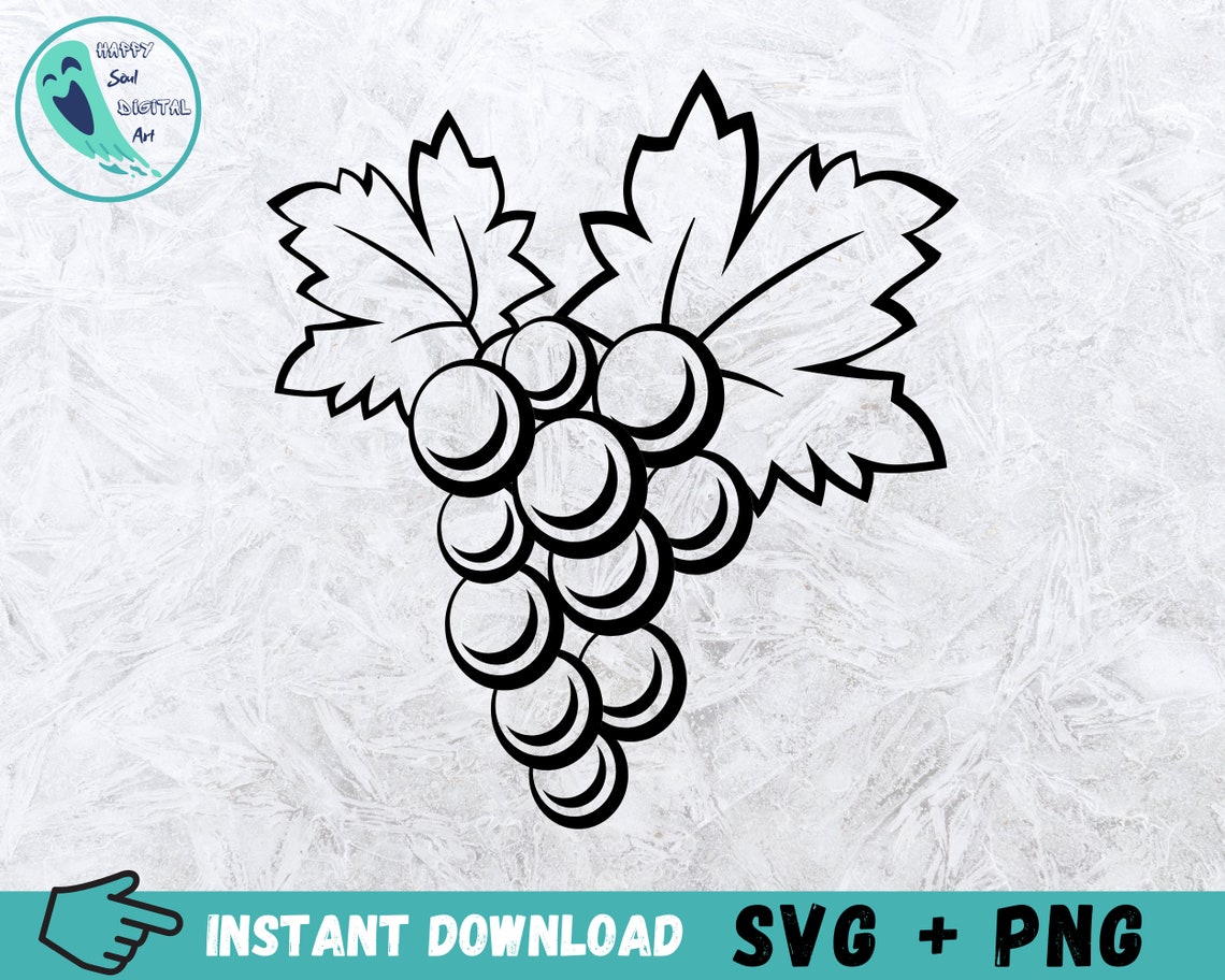 Grape SVG Wine Svg Bundle Fruit SVG Vineyard Cut File Wine - Etsy Canada