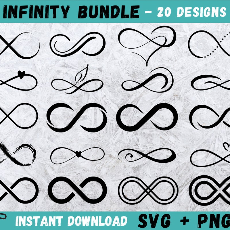 Infinity Svg - Etsy