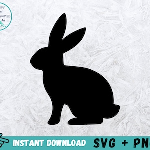 Bunny SVG Bundle: Hand-drawn Rabbit Clipart (25 Designs) (digital ...