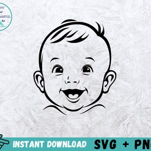 Baby SVG Bundle, Baby Shower Svg, Toddler Silhouette, Baby Cut Files ...