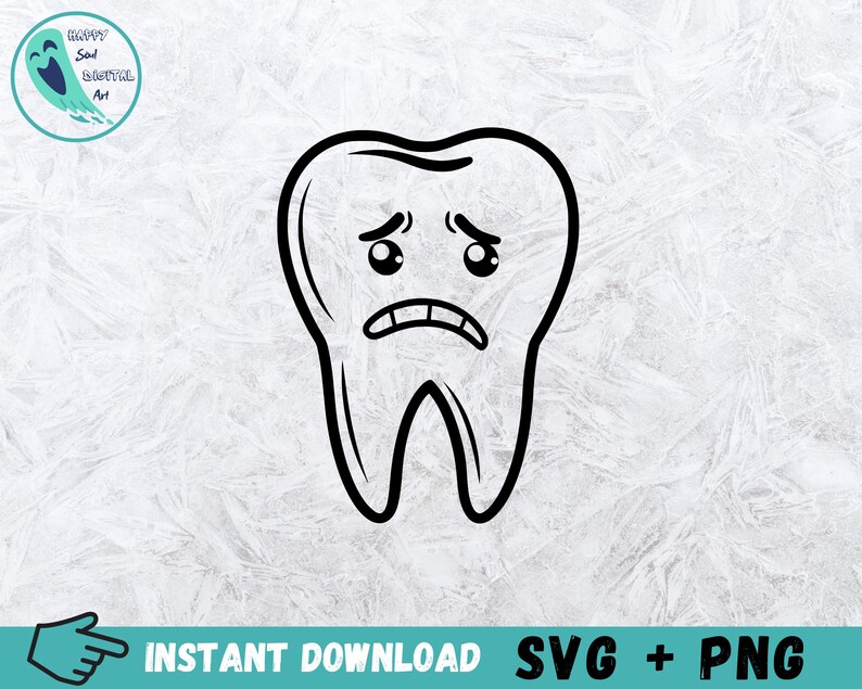 Tooth Clipart Bundle: 35 Hand-drawn Designs (SVG, PNG) - Etsy