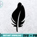 Feather SVG Bundle: Hand-drawn Clipart, Cut Files (25 Designs) - Etsy