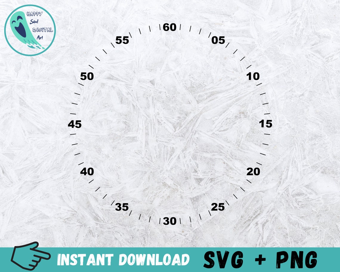 Clock Face SVG Bundle: 24 Hand-drawn Designs (digital Download) - Etsy
