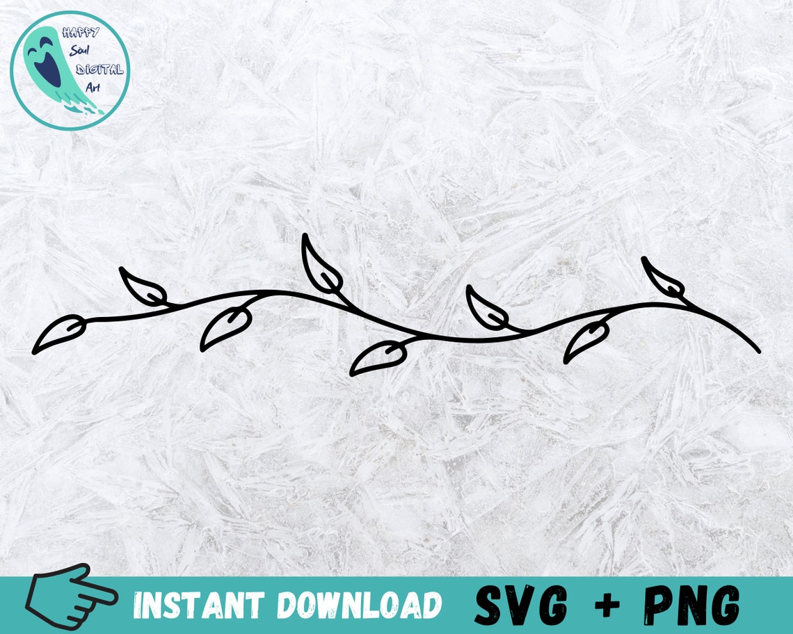 Leaf Divider Svg Divider Svg Bundle Leaf Divider Cricut - Etsy