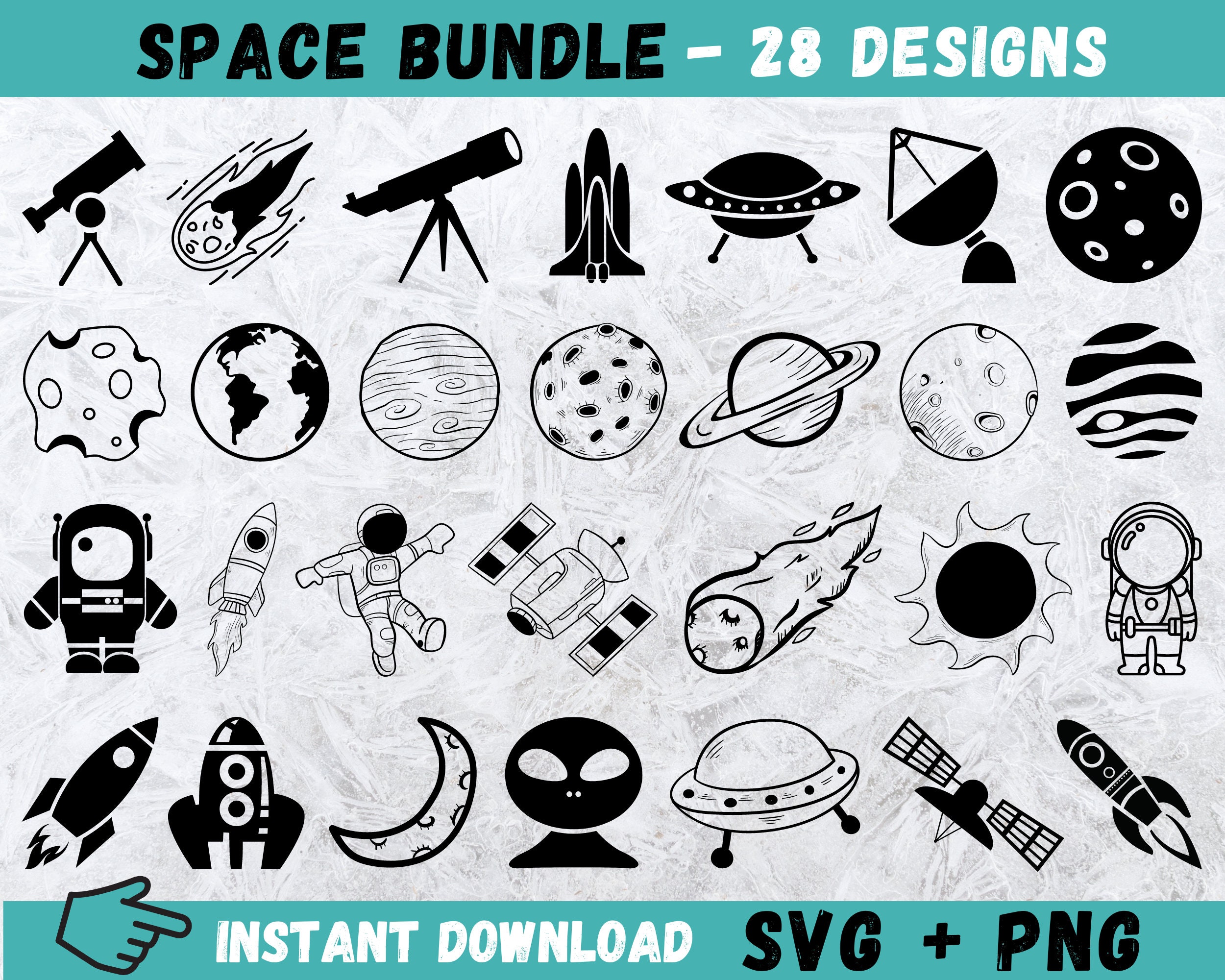 Planets SVG Space Cricut Files Cricut Cut Files Silhouette - Etsy Australia