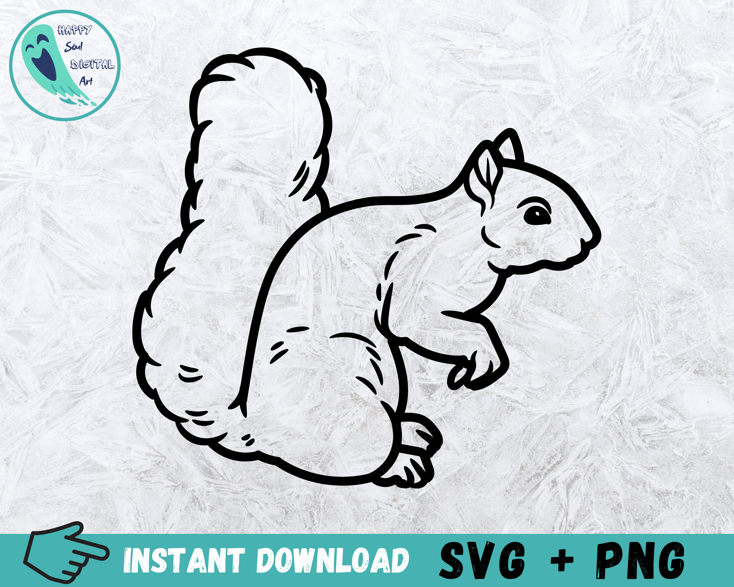 Squirrel SVG Bundle: 45 Hand-drawn Designs (digital File) - Etsy