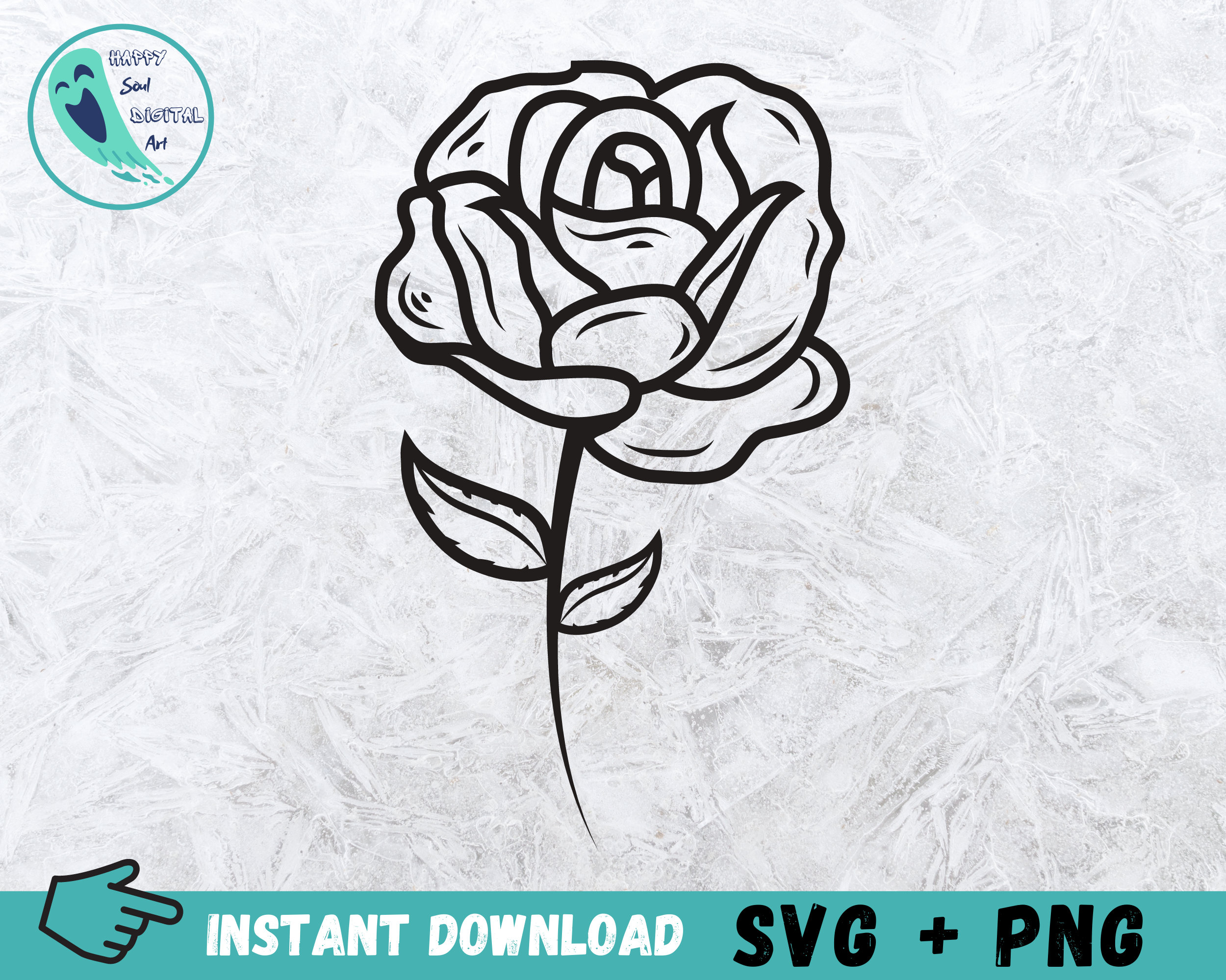 Rose SVG Flower SVG Rose Cricut Roses Svg SVG Cut Files - Etsy