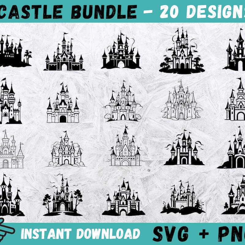 Magic Kingdom Svg - Etsy
