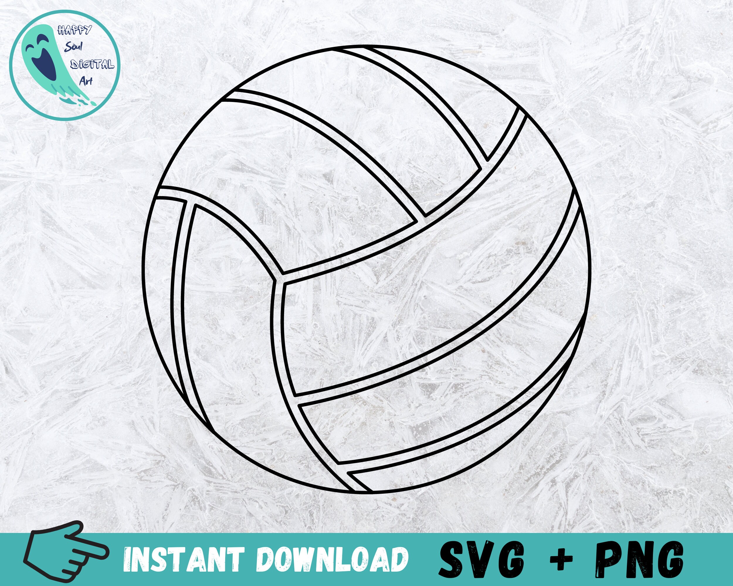 Volleyball SVG Bundle: Hand-drawn Designs (SVG, PNG) - Etsy