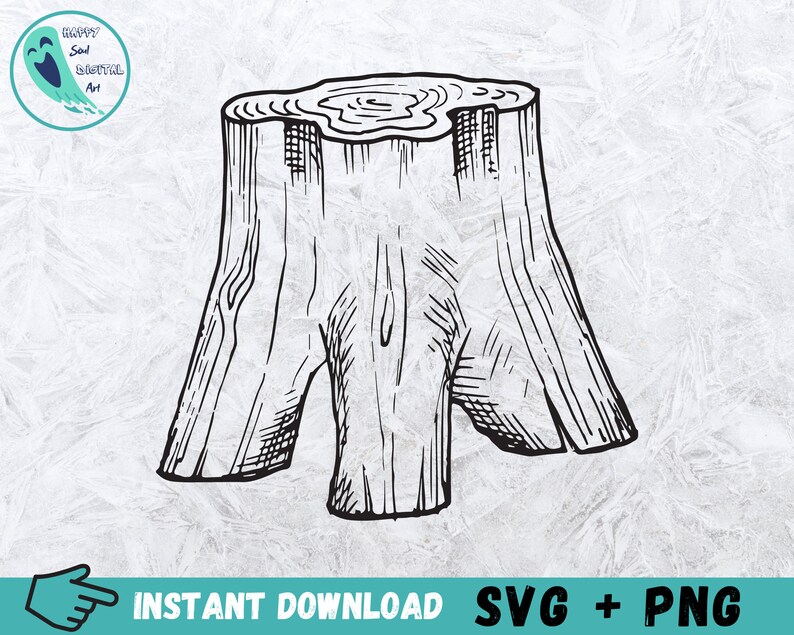 Tree Stump SVG Tree Stump Silhouette Tree Stump Bundle SVG - Etsy