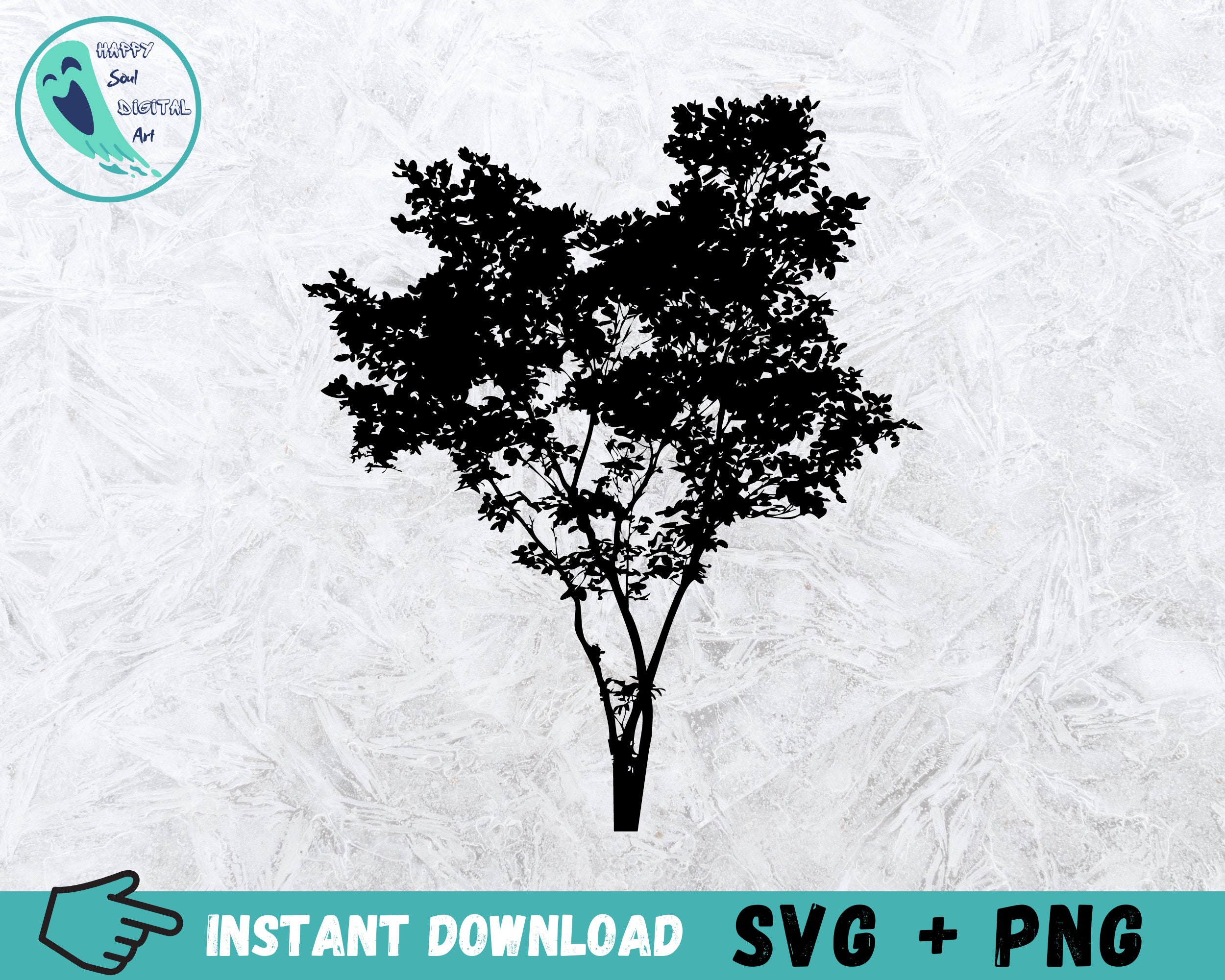 Realistic Tree SVG Forest SVG Tree Cricut Tree Silhouette - Etsy Australia