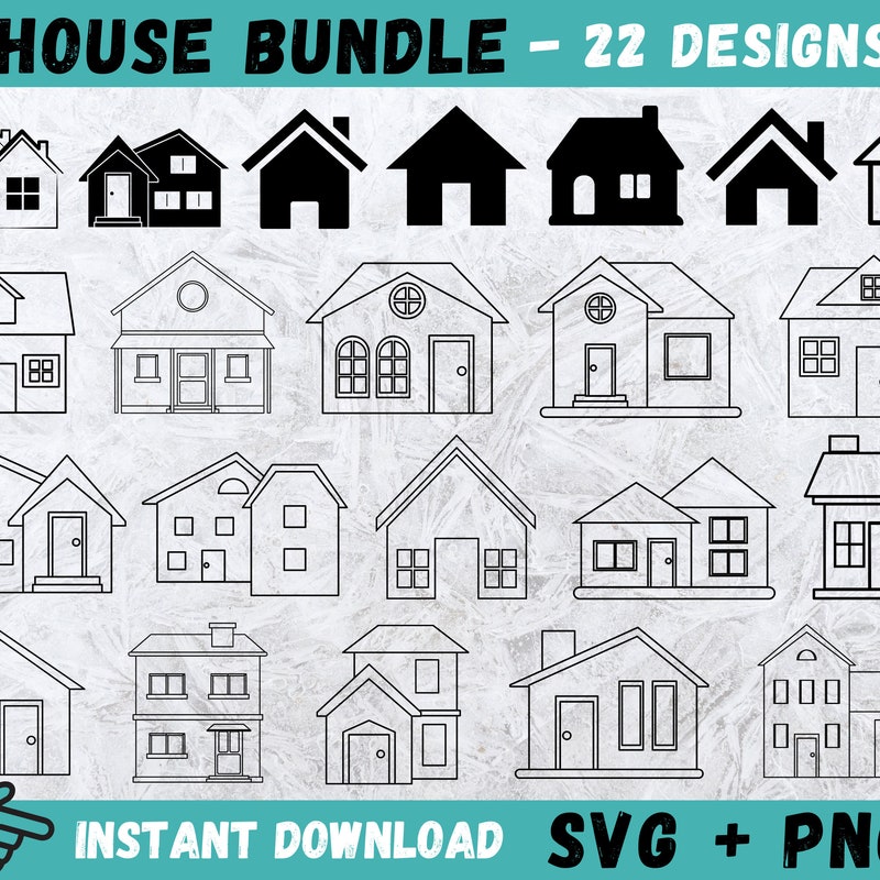 House Svg - Etsy