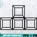 Tetris Pieces SVG, Tetris Shape Svg, Tetris Silhouette, Commercial Use ...