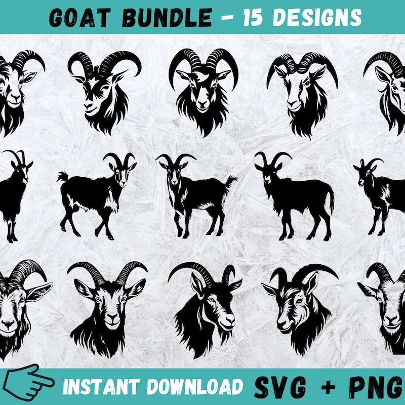 Goat Svg - Etsy