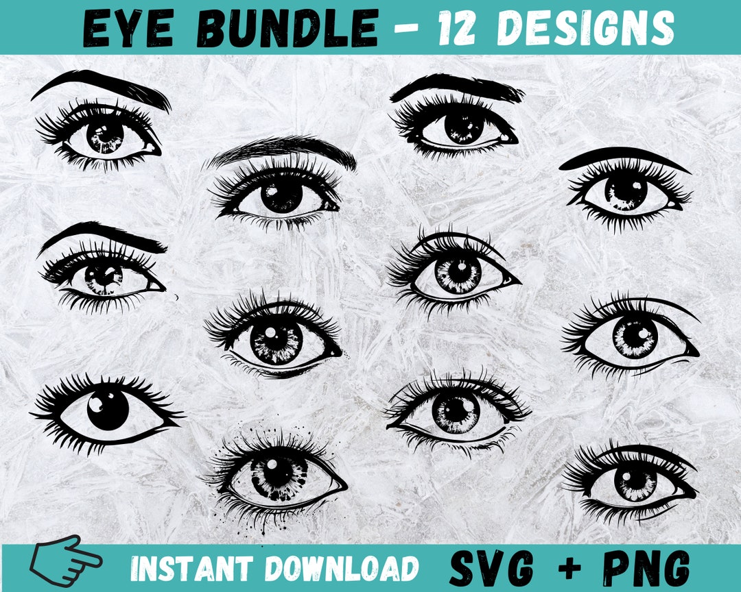 Eye SVG, EYELASHES Svg, Lashes Svg, Eyes Svg, Female Eye Svg, Beauty ...