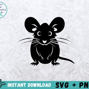 Rat SVG, Rats SVG, Mouse Cricut, Rat Clipart, Rat Silhouette, Rats Clip ...