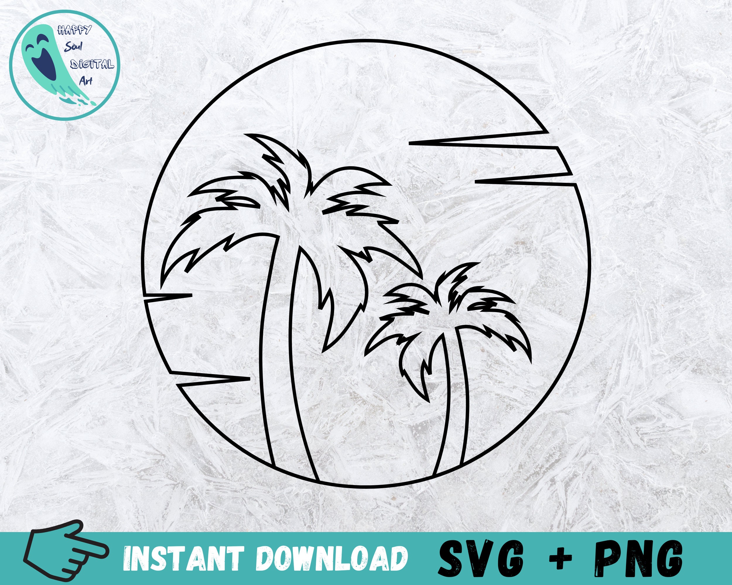 Buy Palm Tree SVG Palm Tree Cricut Palm Tree Bundle SVG Palm Online in ...
