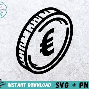 Euro SVG, Monay Bag SVG, Euro Sign SVG Bundle, Euro Sign Clip Art ...