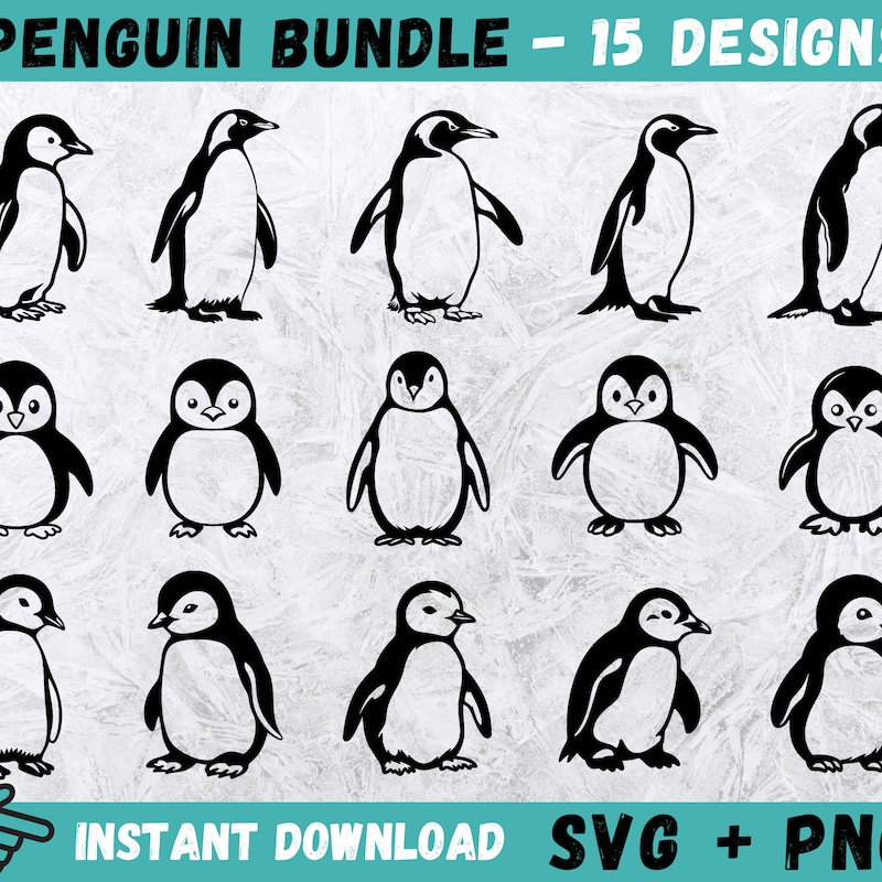 Miniatura di pinguin - Etsy.de