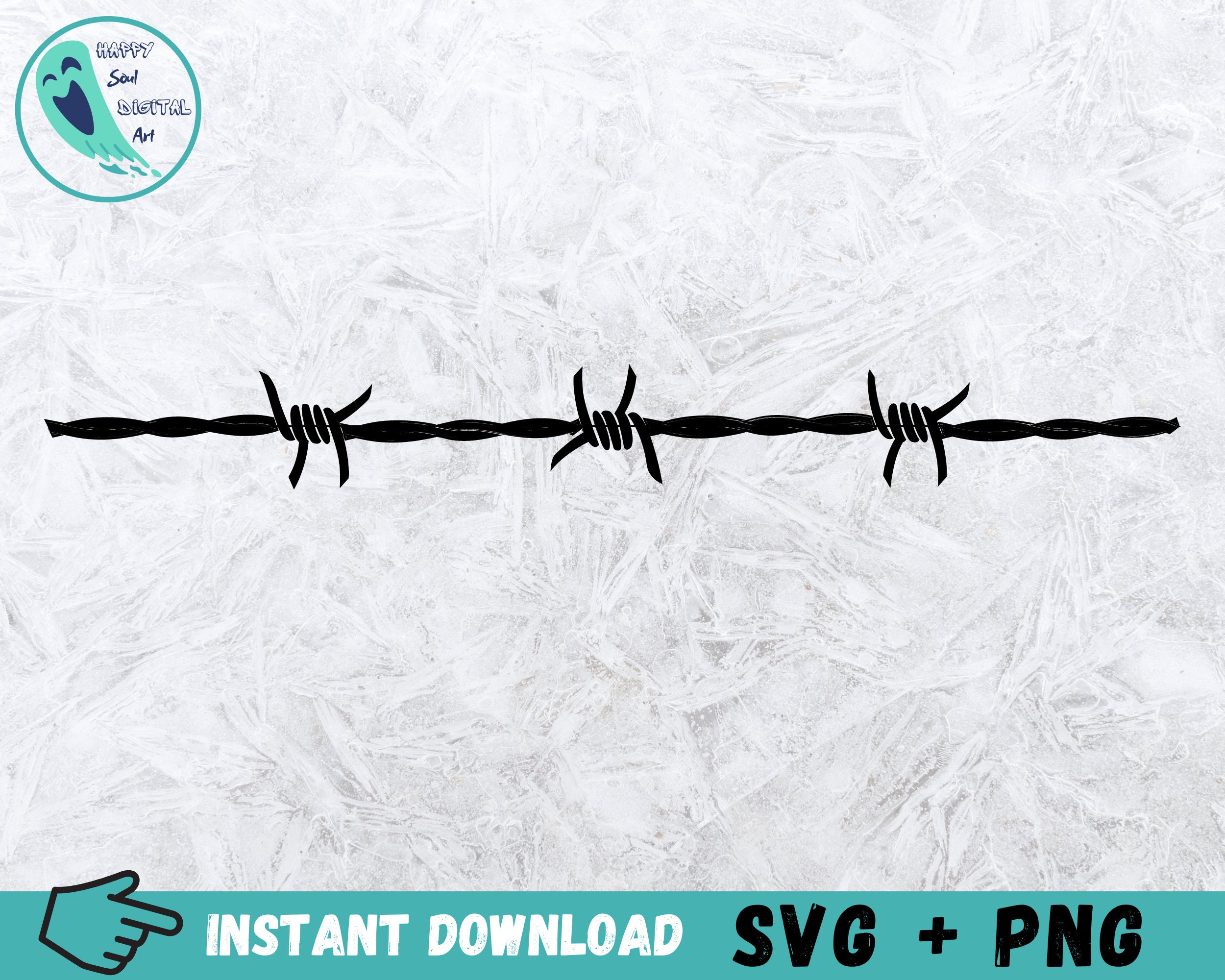 Barbed Wire SVG Bundle: Hand-drawn Designs (digital Download) - Etsy