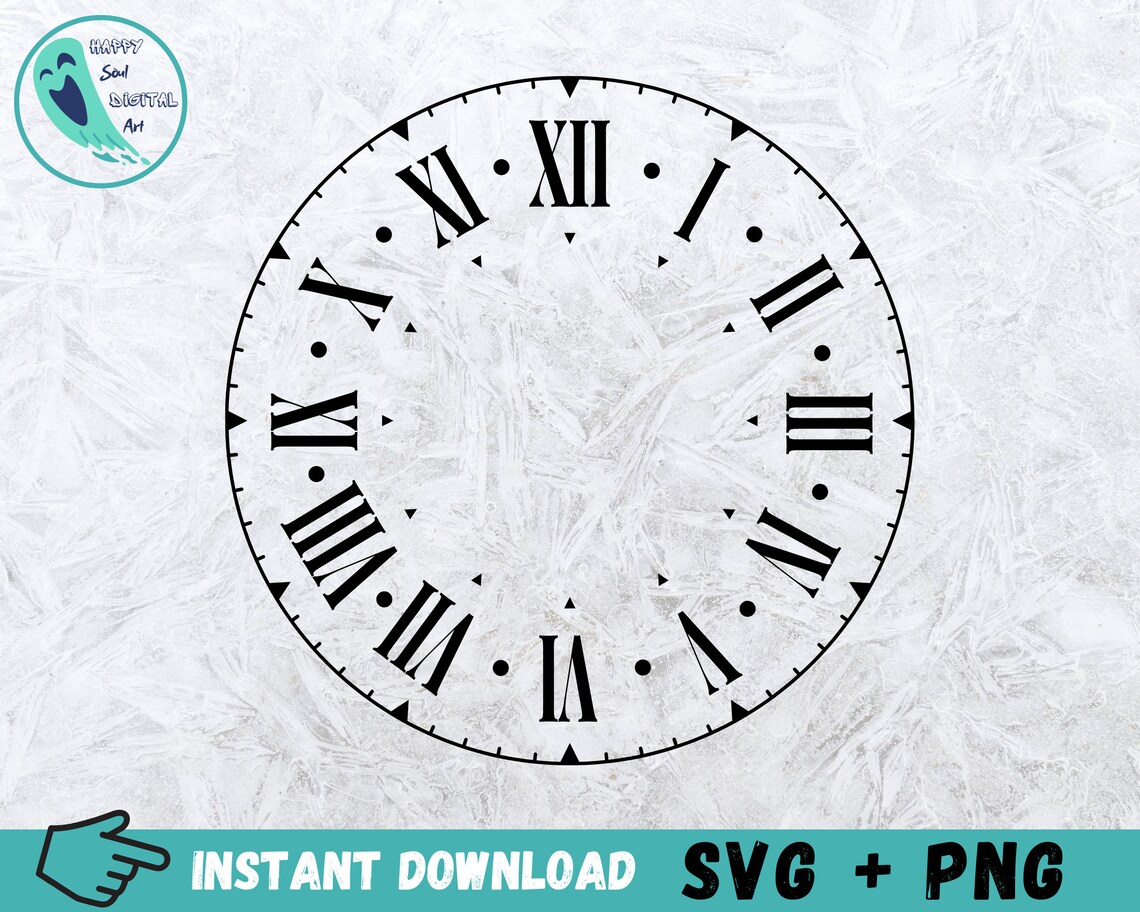 Clock Face SVG Clock Svg Clock Face SVG Bundle Clock Face - Etsy UK