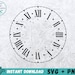 Clock Face SVG Bundle: 24 Hand-drawn Designs (digital Download) - Etsy