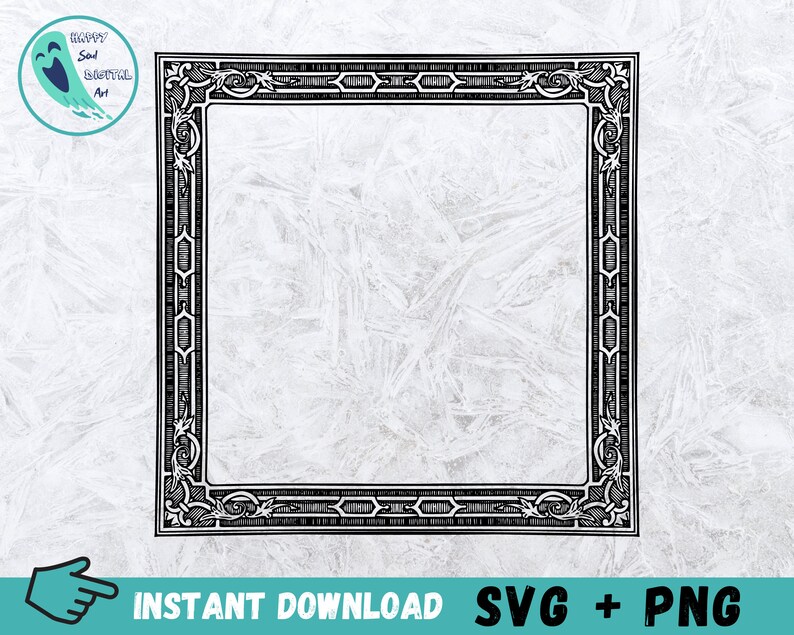 Decorative Frame SVG Square Frame Svg Frame Svg Bundle - Etsy