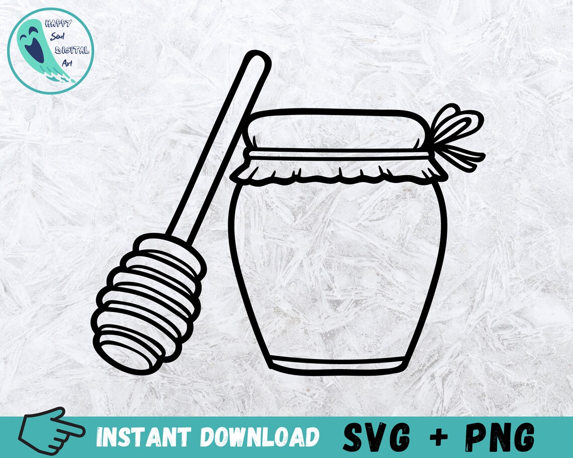 Honey SVG Bundle: Bee, Honeycomb, Pot Designs (digital Download) - Etsy