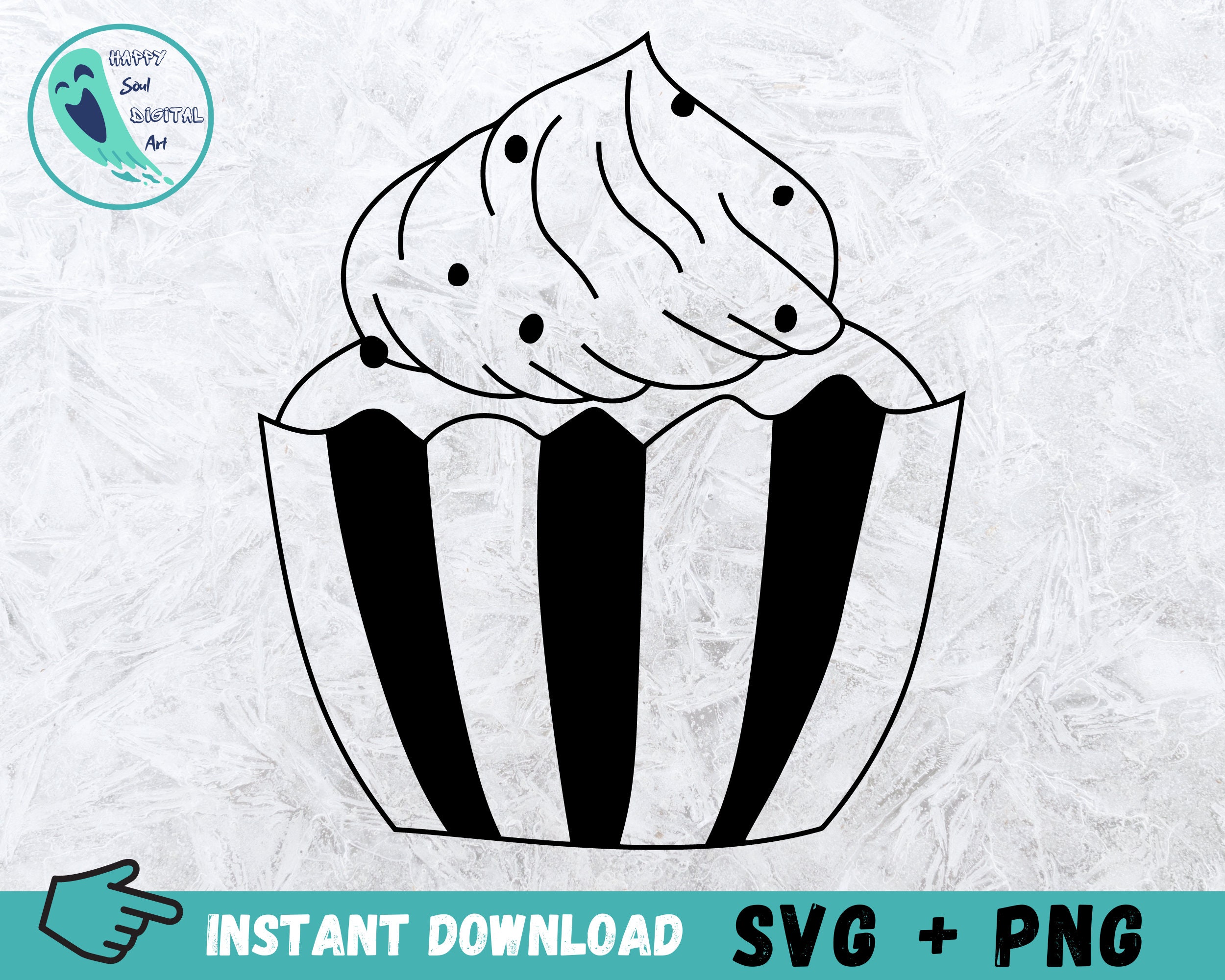 Cupcake SVG Cupcake Cut File Cupcake Bundle Svg Cupcake | Etsy