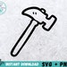 Hammer SVG Bundle, Hammer Cricut, Hammer SVG, Hammer Clipart, Hammer ...