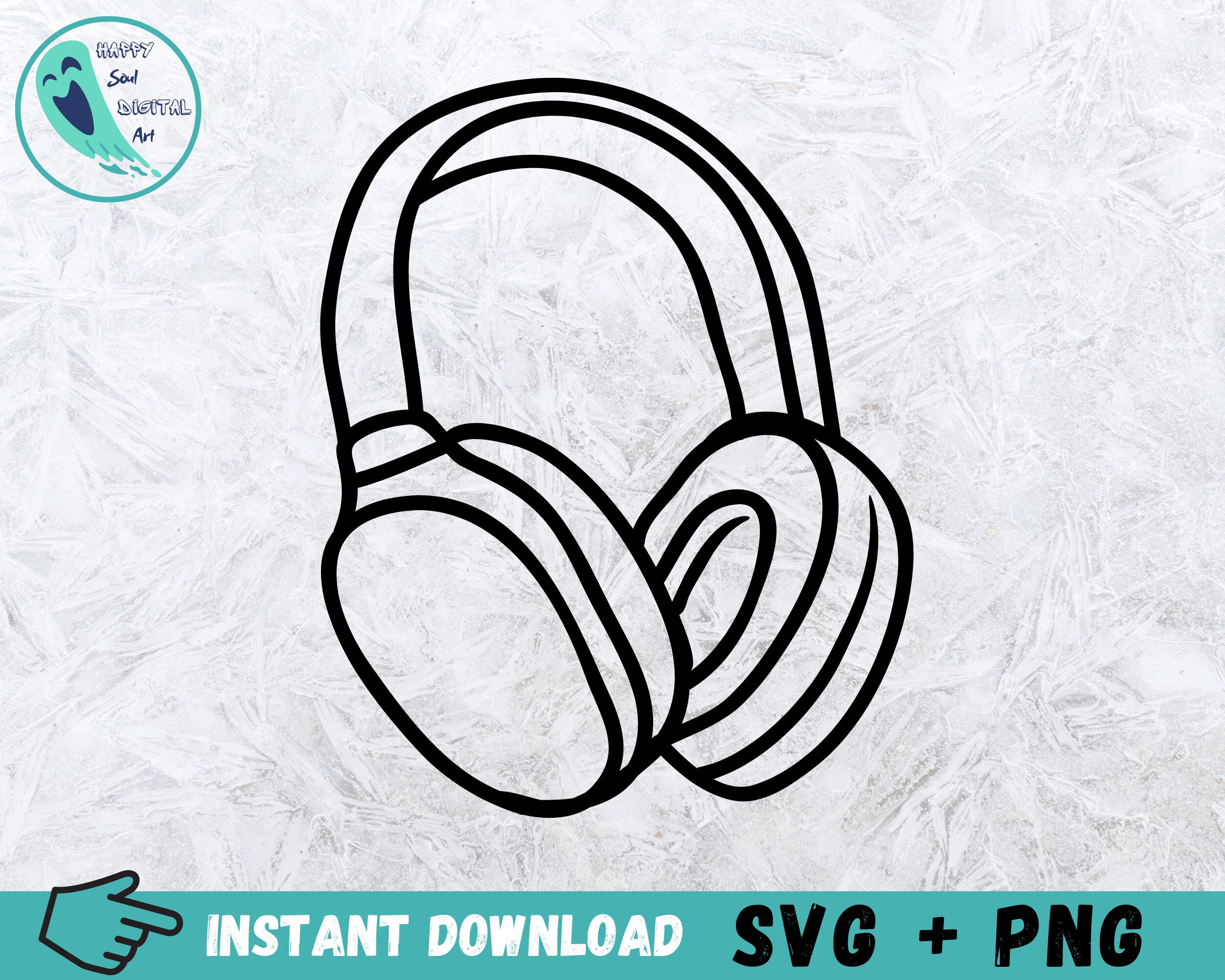 Headphone SVG Bundle: 28 Designs, Music Clipart (digital Download) - Etsy