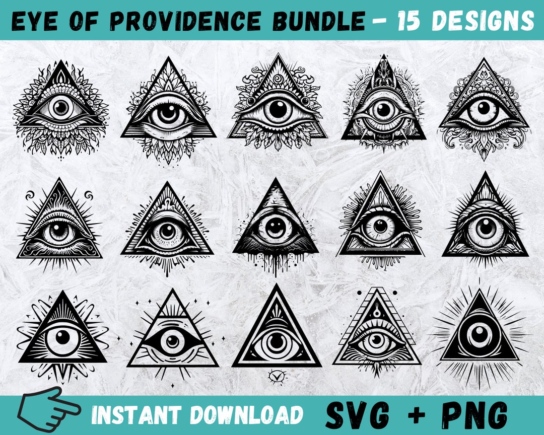 Eye of Providence SVG, Illuminati Svg, Eye of Providence Cricut ...