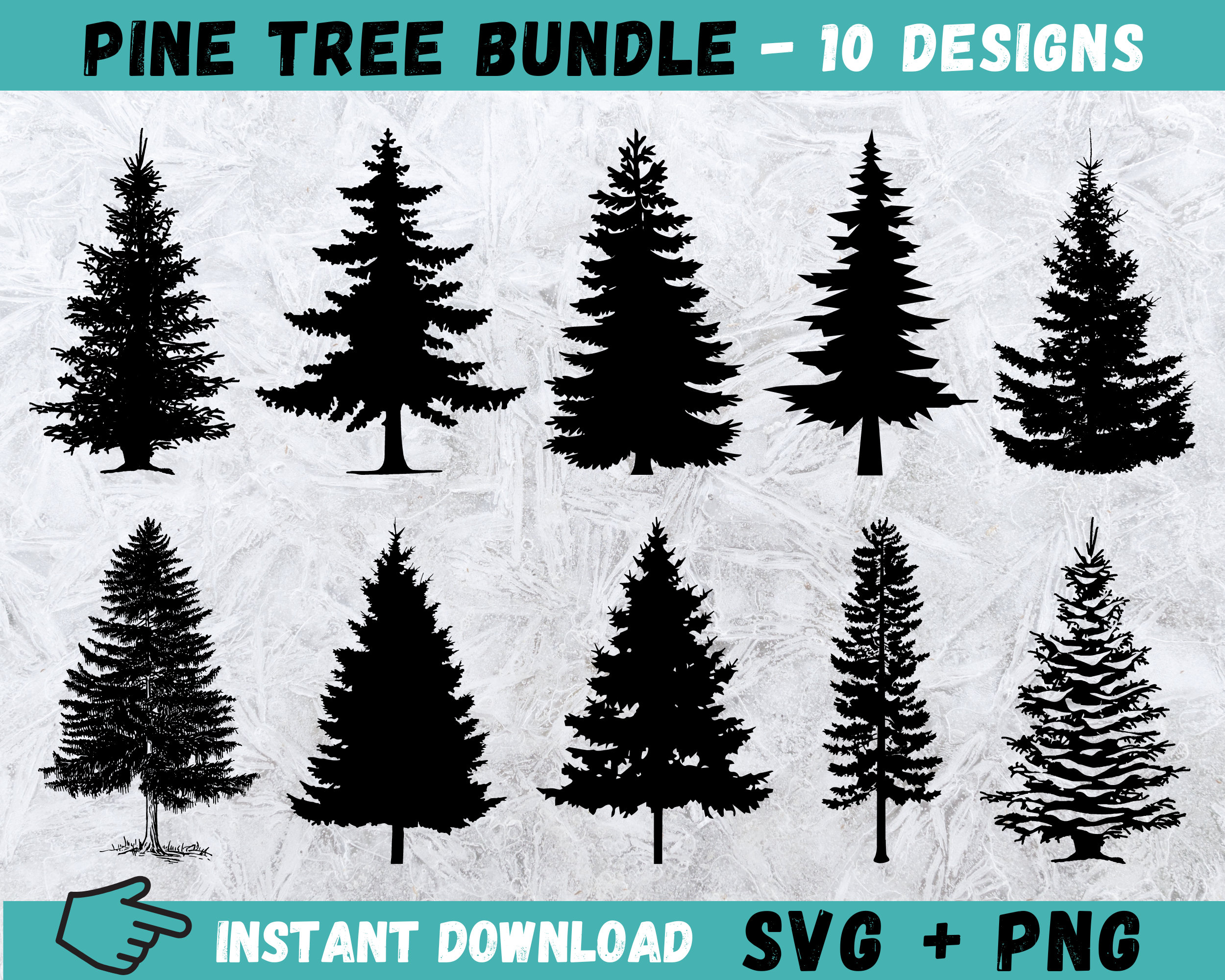 Tree SVG Trees SVG Forest Cricut Tree Cut File Pine Tree - Etsy Australia