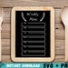Menu SVG Weekly Menu SVG Weekly Menu Planner SVG Vector Cut - Etsy