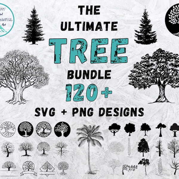 Tree Svg - Etsy