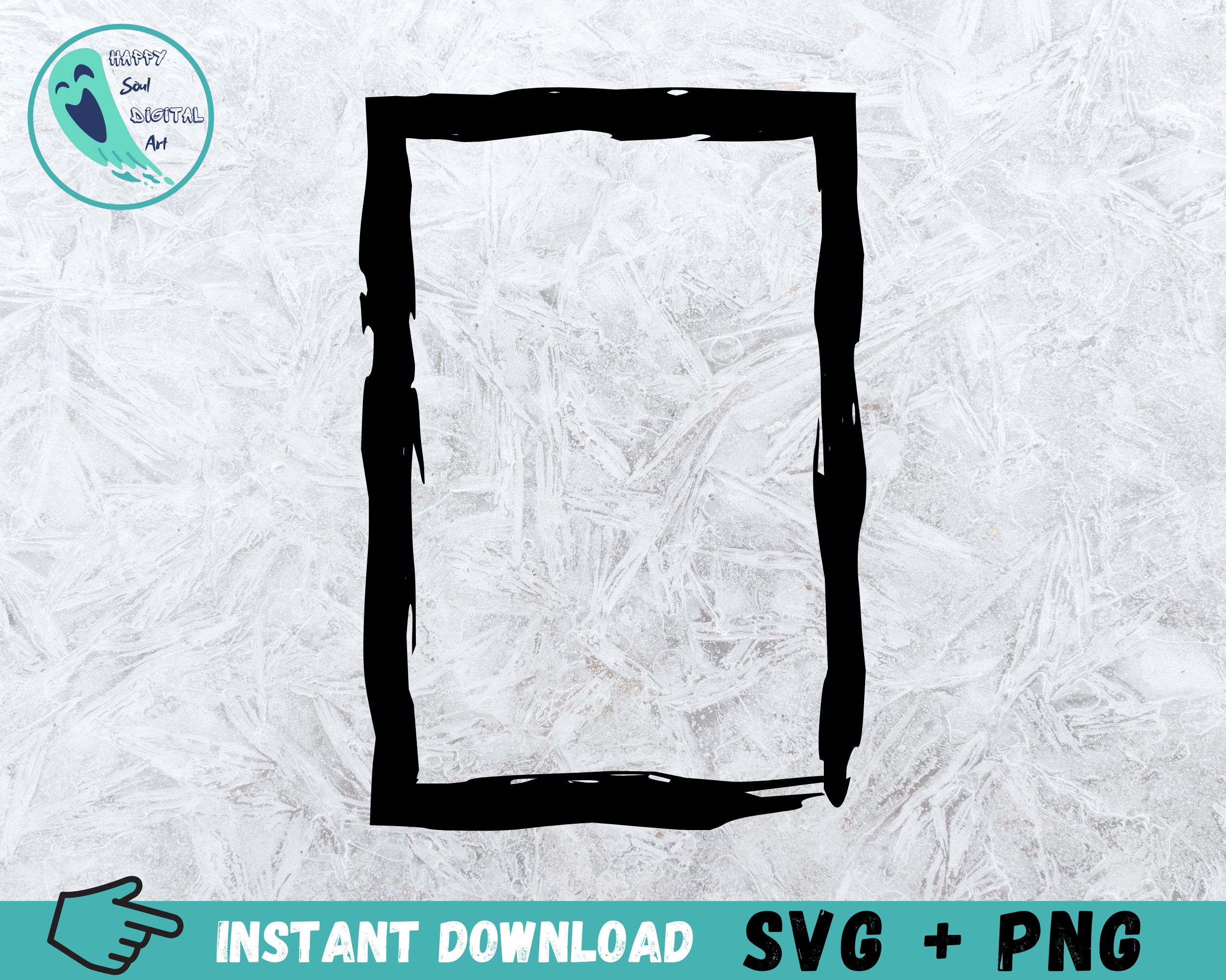 Paint Frame SVG Square Frame Svg Frame SVG Square Paint - Etsy
